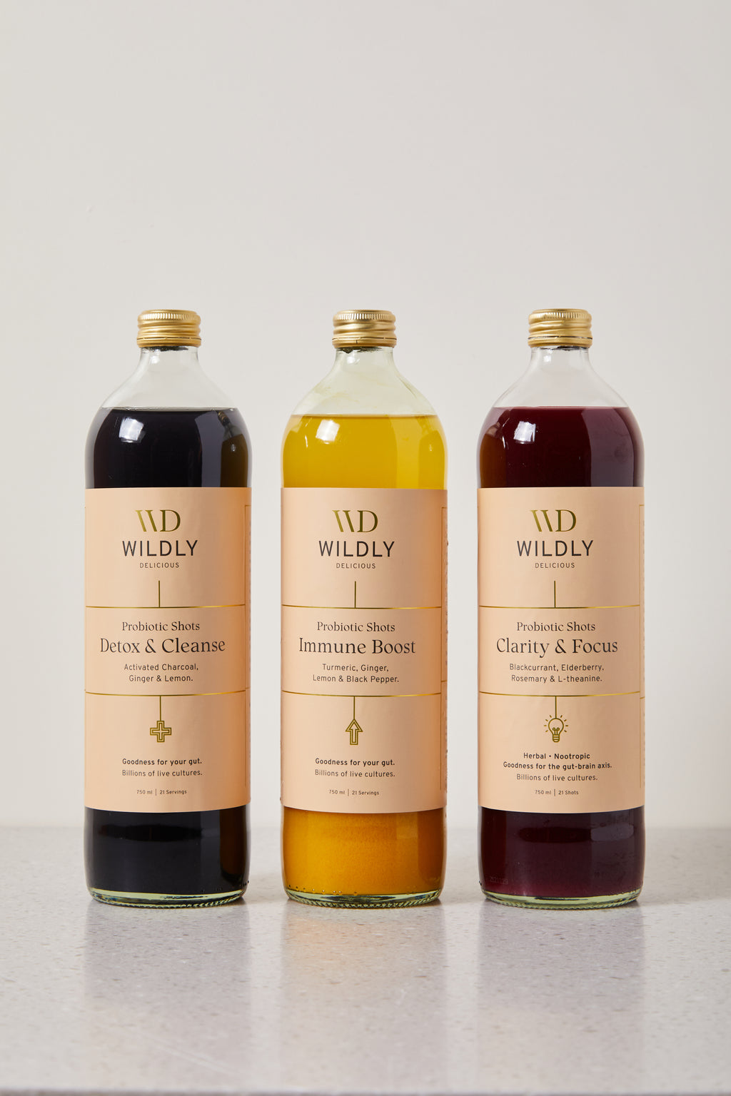 Mixed Probiotic Shot Pack (3 Pack) – Wildly